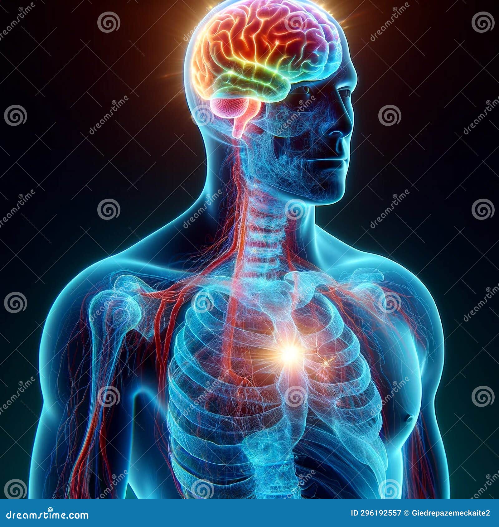 Brain Zones Scheme. Colorful Infographics Of Different Lobes In Line And Flat Style. Cartoon ...
