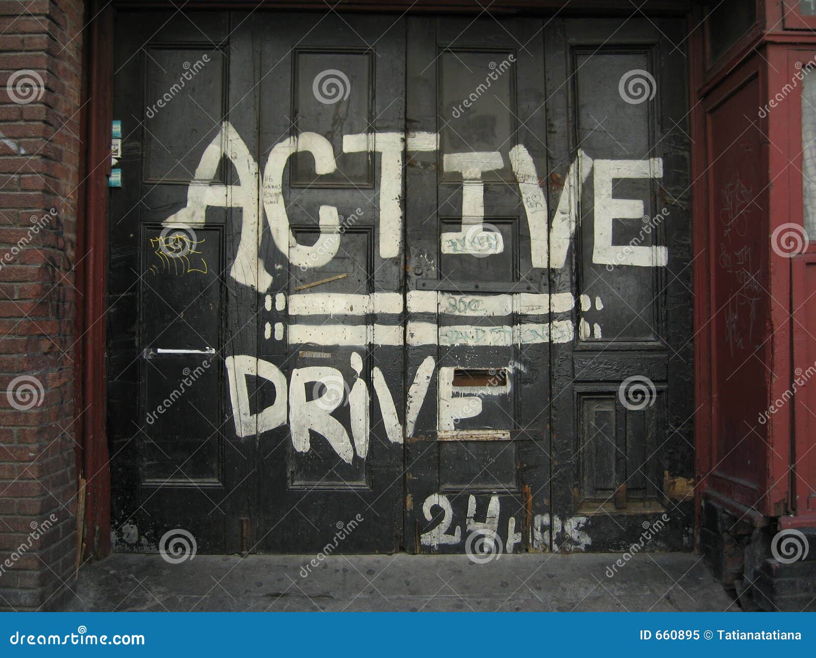 Active driveway stock image. Image of urban, sidewalk, city - 660895