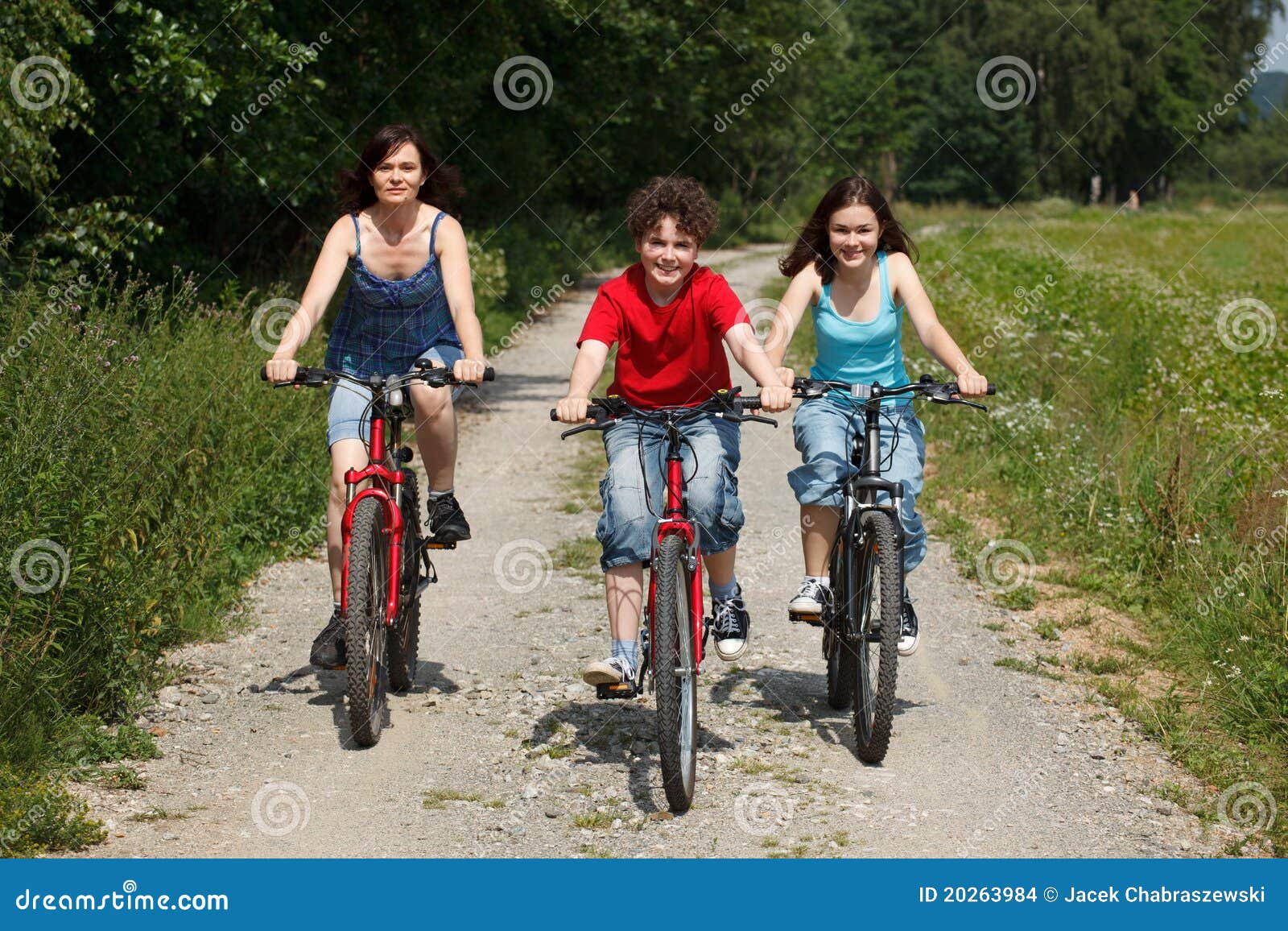 Active family stock photo. Image of bike, brother, cycle - 20263984