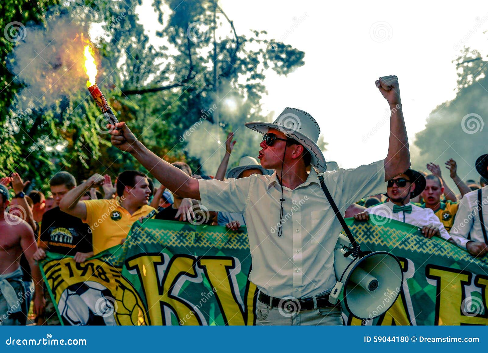 Active fan editorial image. Image of fans, yellow, russia - 59044180