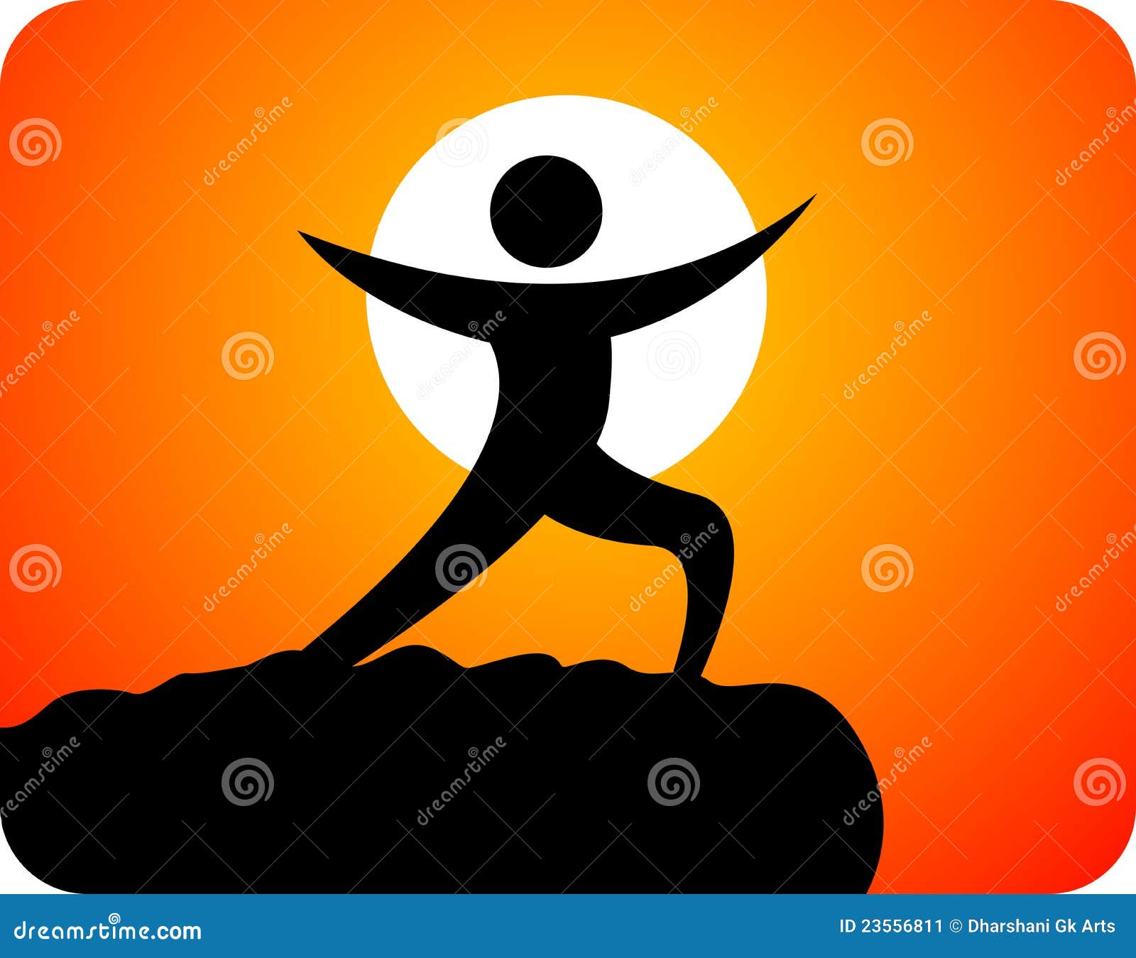 An Active Human Nerve Cell Royalty-Free Illustration | CartoonDealer ...