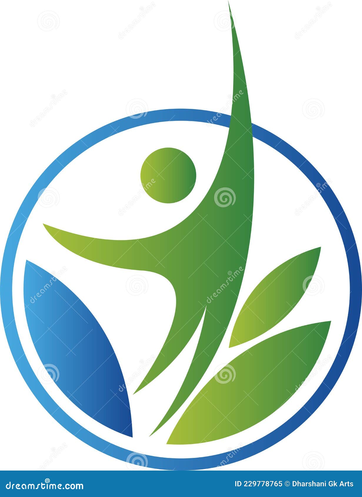 Active human logo stock vector. Illustration of hope - 229778765