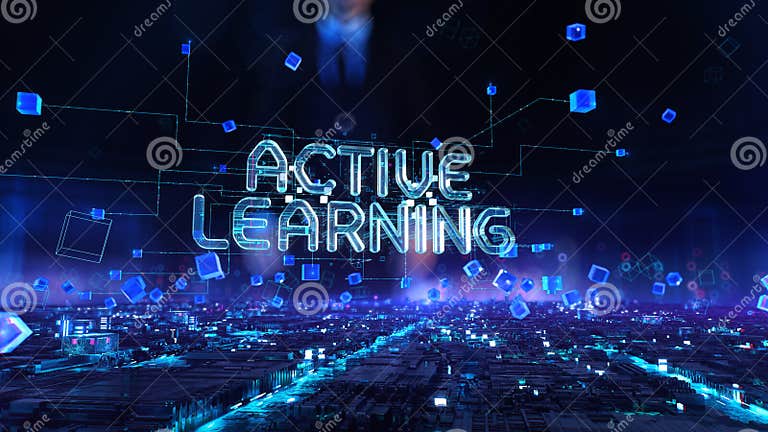 Active Learning - Businessman Working with Virtual Reality at Office ...