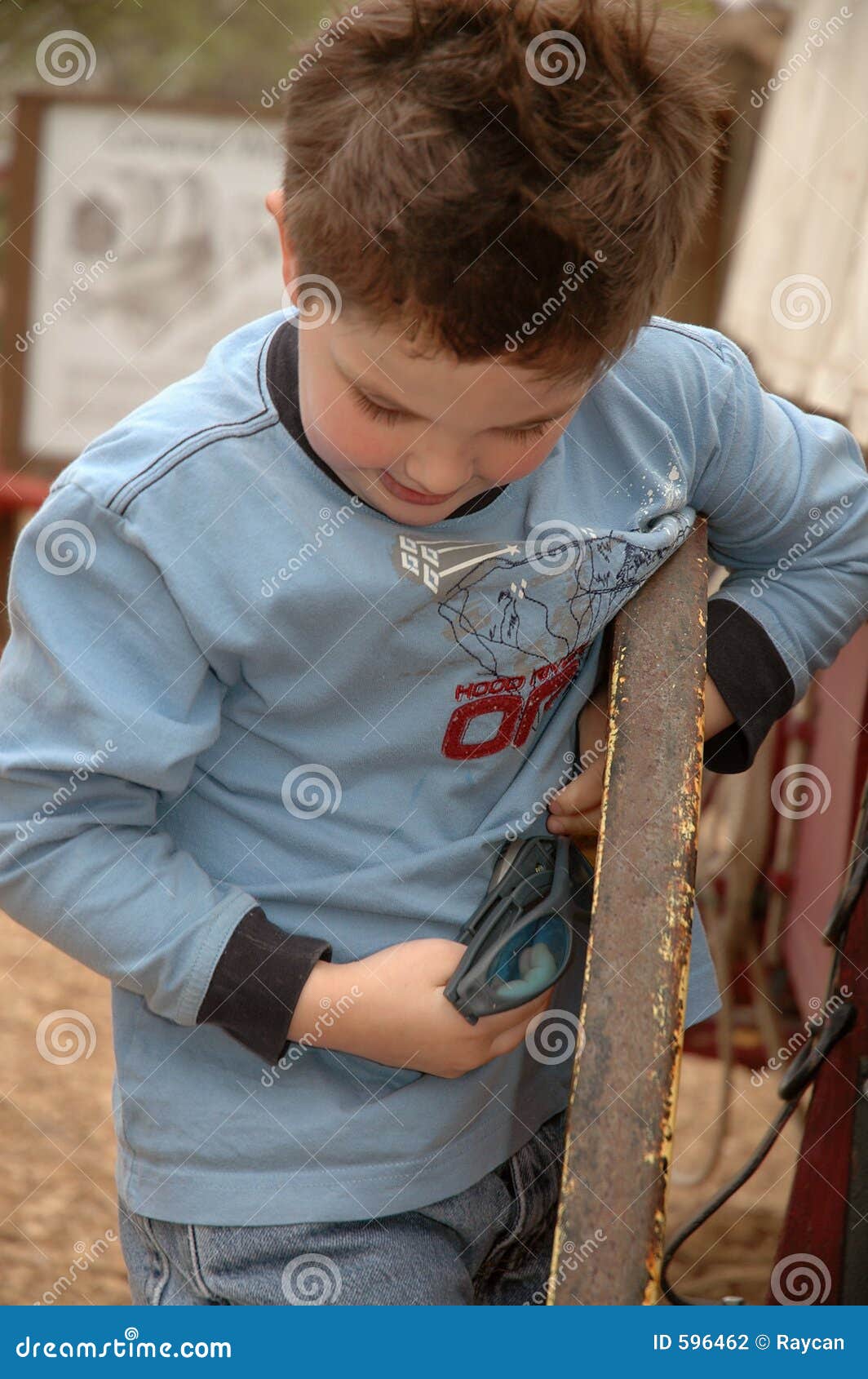 Active little boy stock photo. Image of nose, handsome - 596462