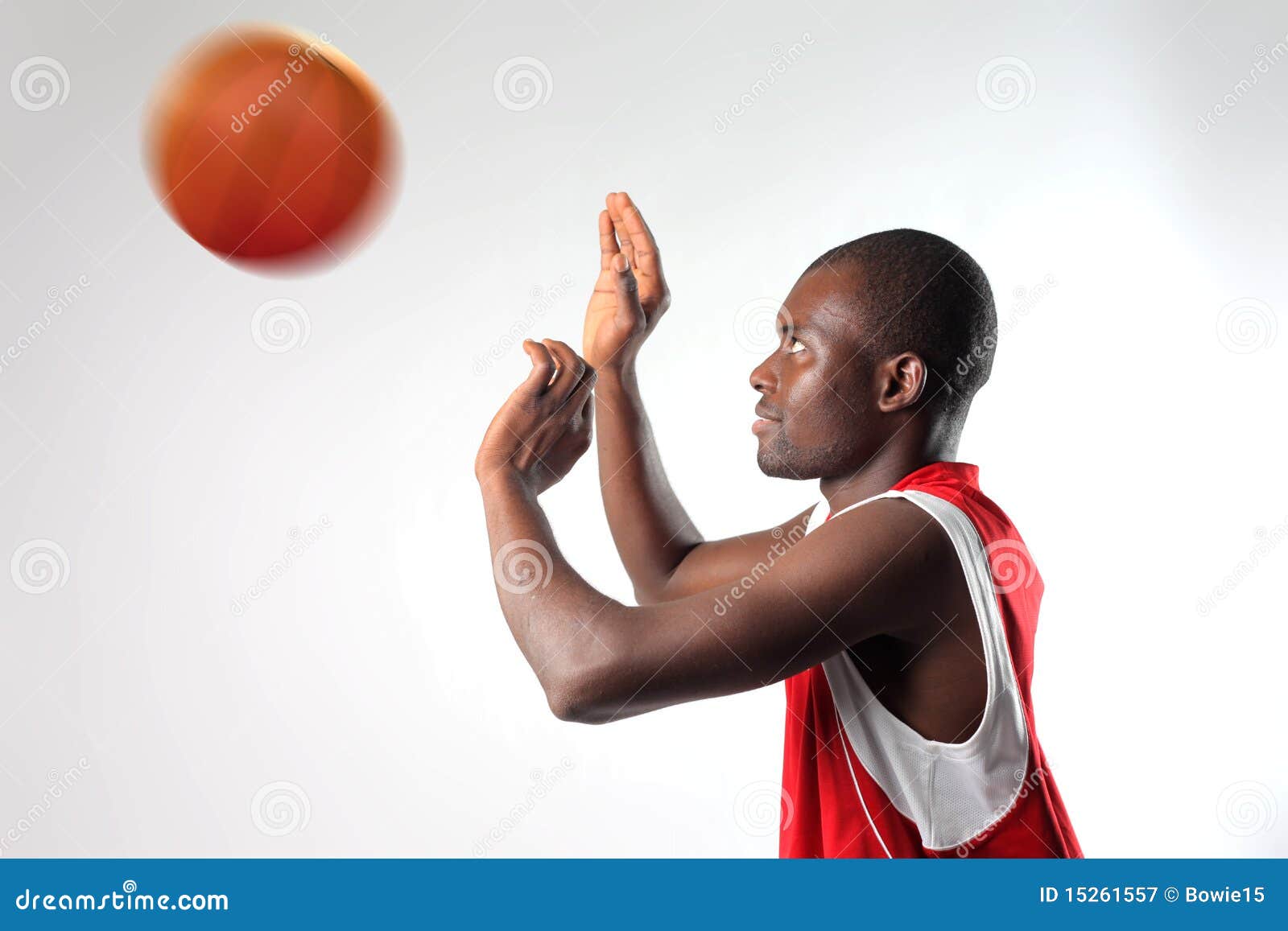 Active man stock image. Image of african, basket, sport - 15261557