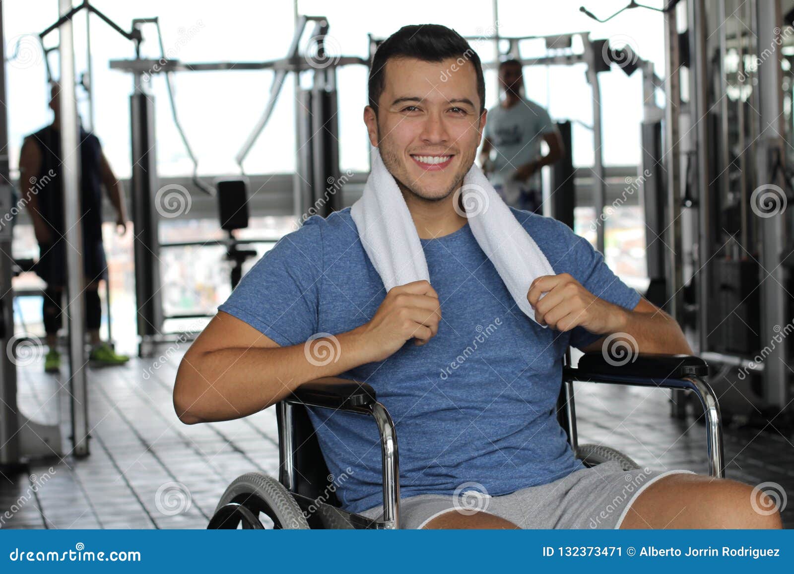 Active Man with a Disability Stock Image - Image of exercise ...