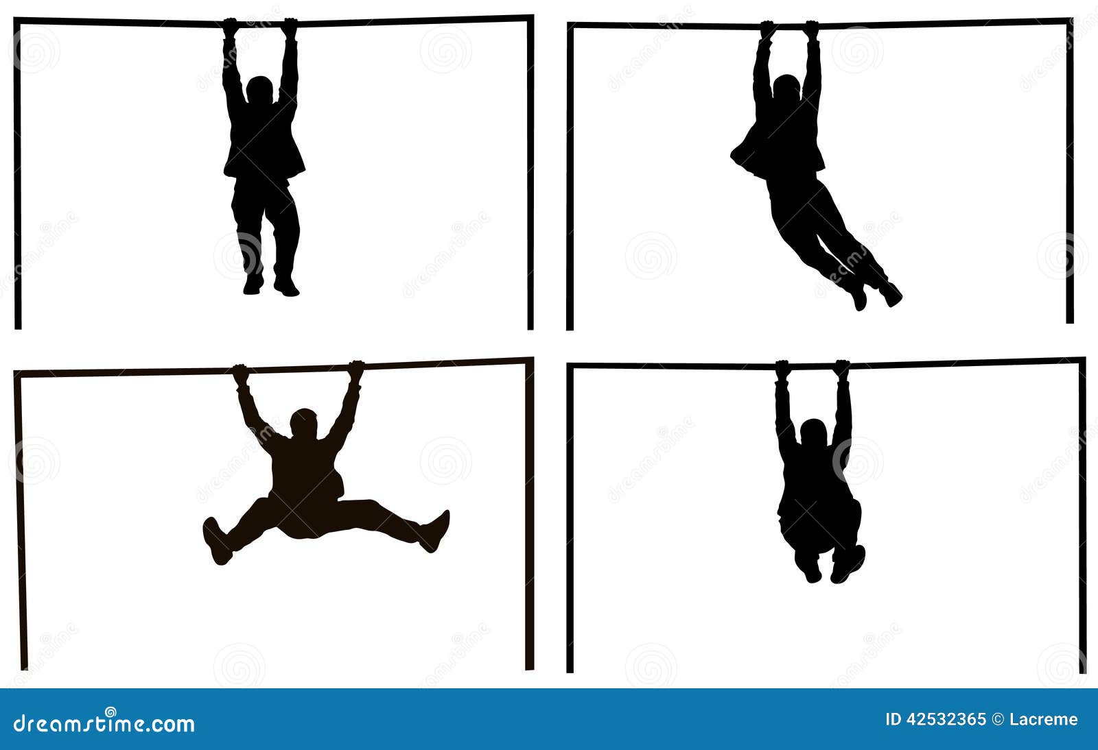 Active man stock vector. Illustration of black, vector - 42532365