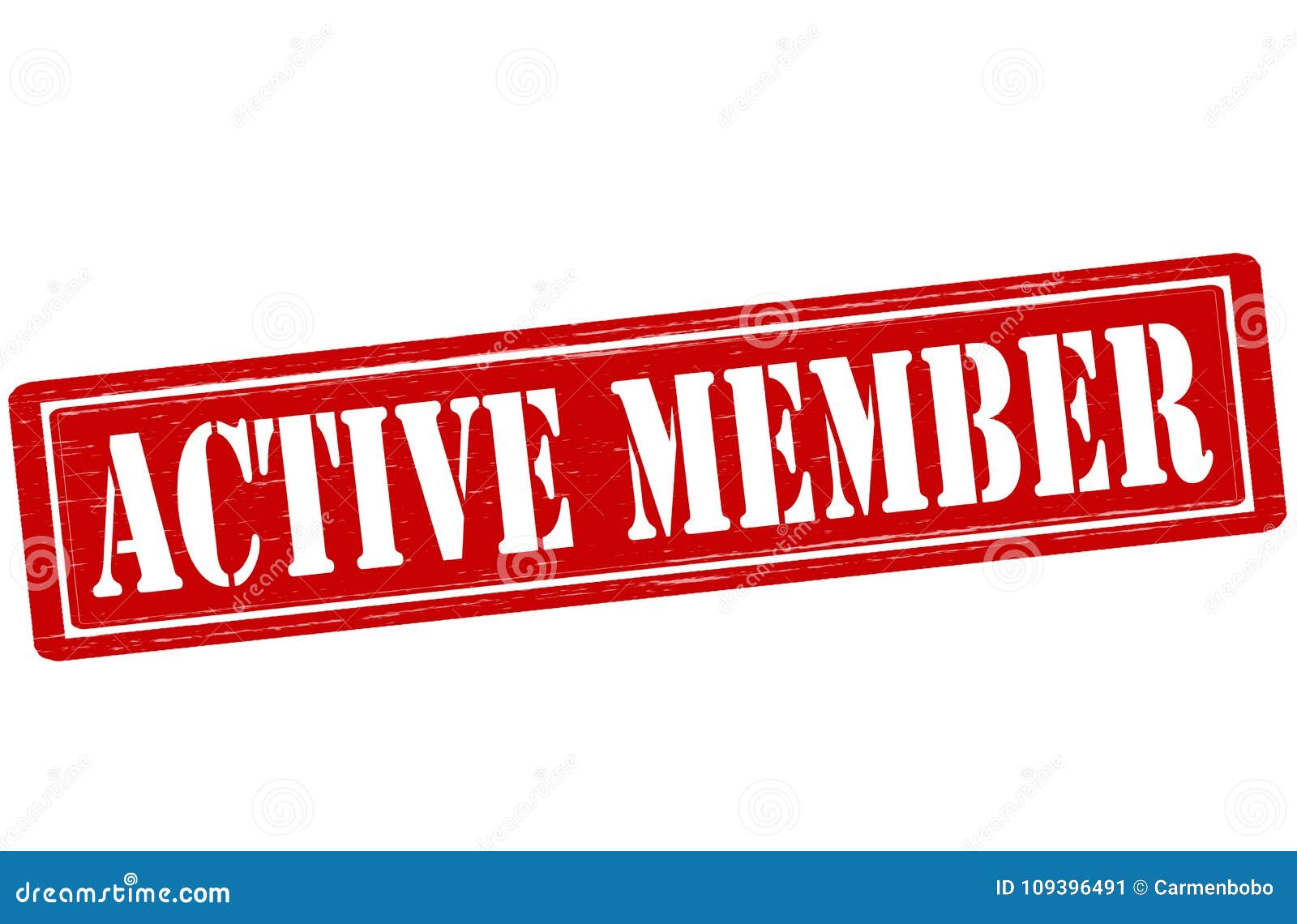 Active member stock illustration. Illustration of grungy - 109396491