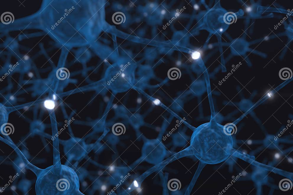 Active Mind stock illustration. Illustration of neurology - 19705930