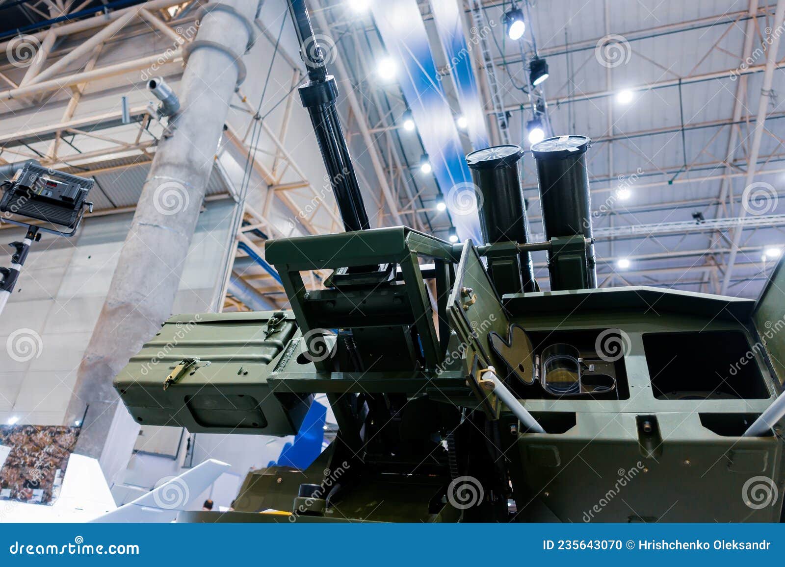 Active Module with Missile Guides Stock Photo - Image of armor, armed ...