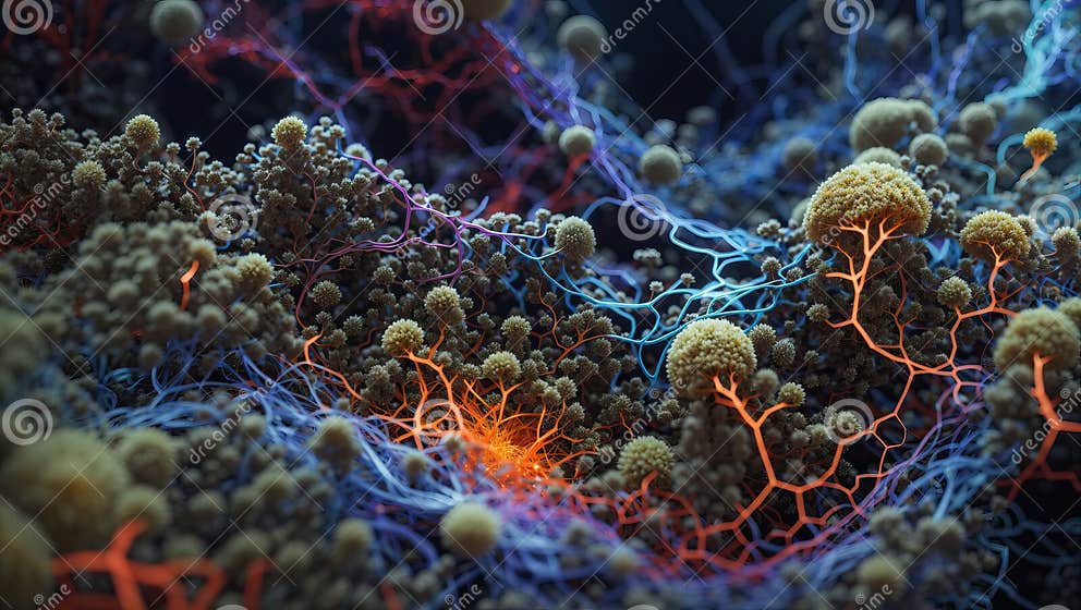 Active Molecular Growth of Bacteria Stock Image - Image of liquid ...