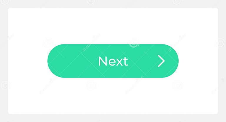 Active Next Move Button UI Element Template Stock Vector - Illustration of menu, admin: 264479292