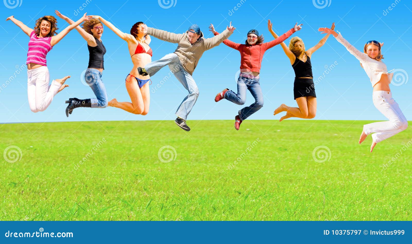 Active People Royalty Free Stock Photography - Image: 10375797