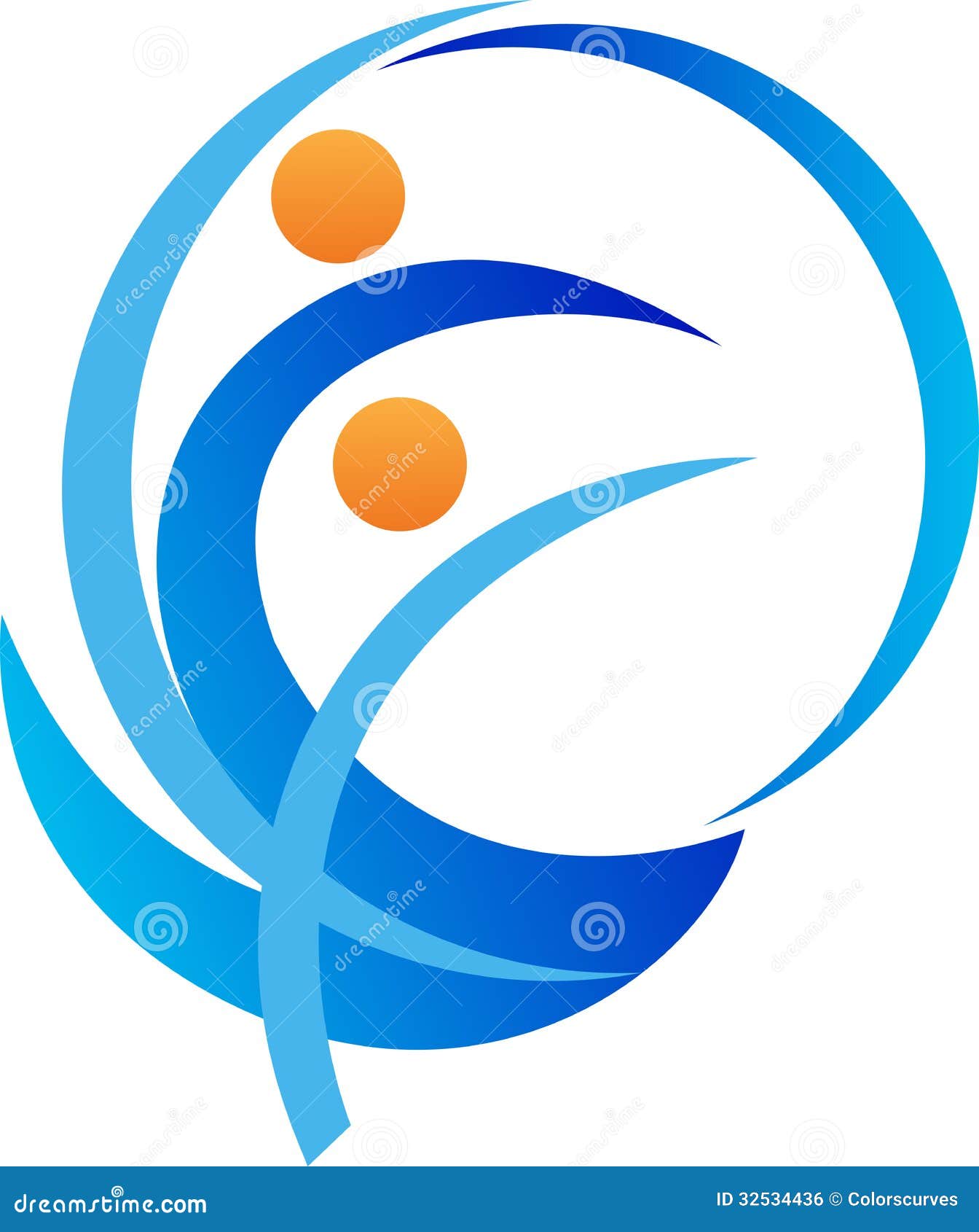 Active people logo stock vector. Illustration of community - 32534436