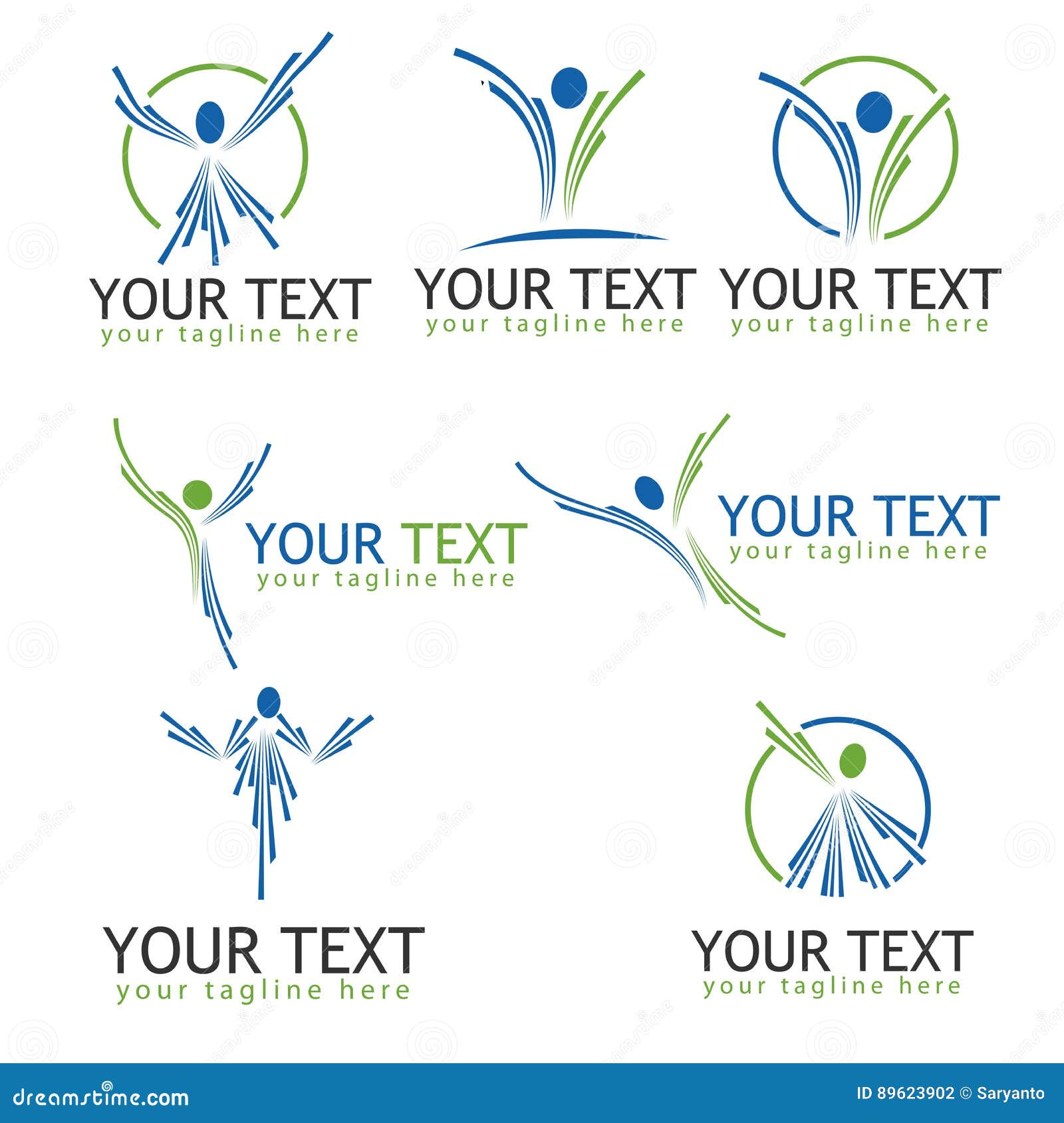 Active people logo vector stock vector. Illustration of business - 89623902