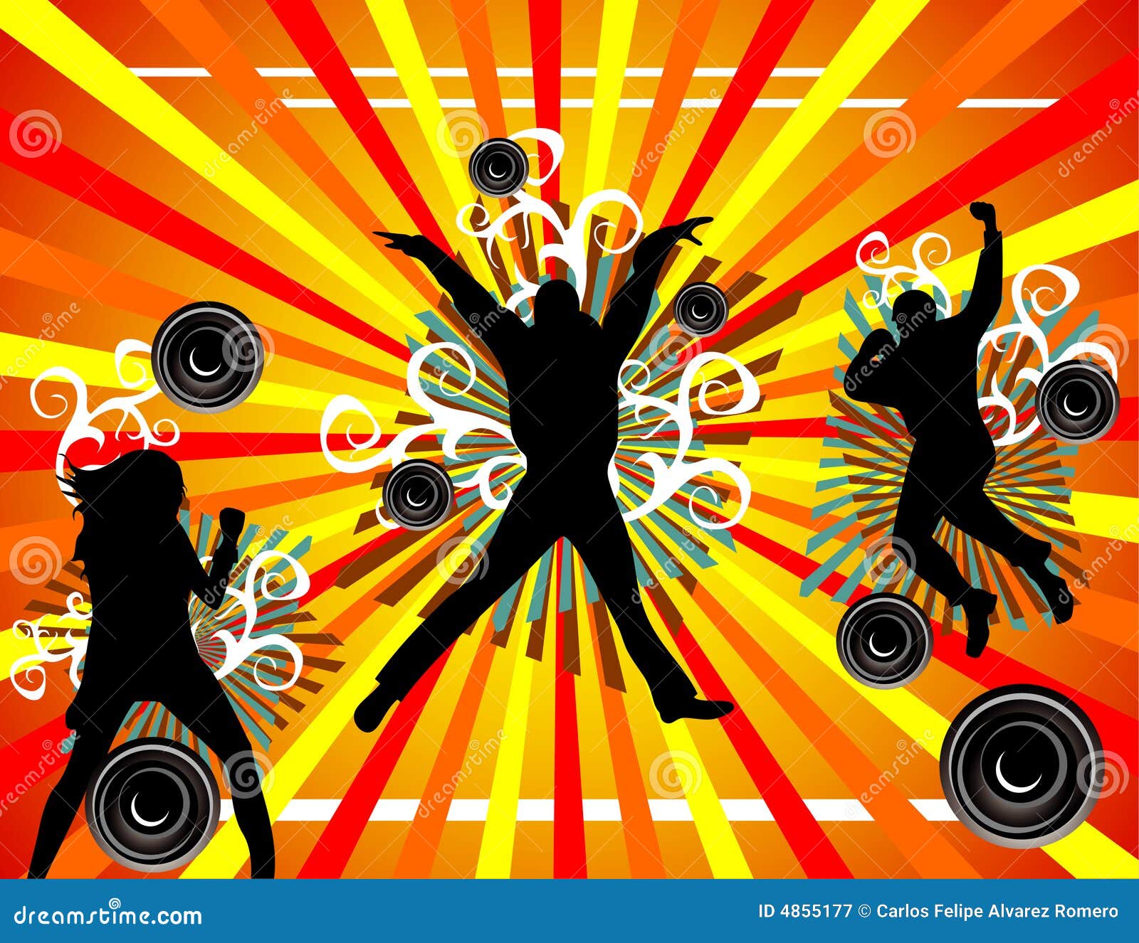 Active people vector stock vector. Illustration of success - 4855177