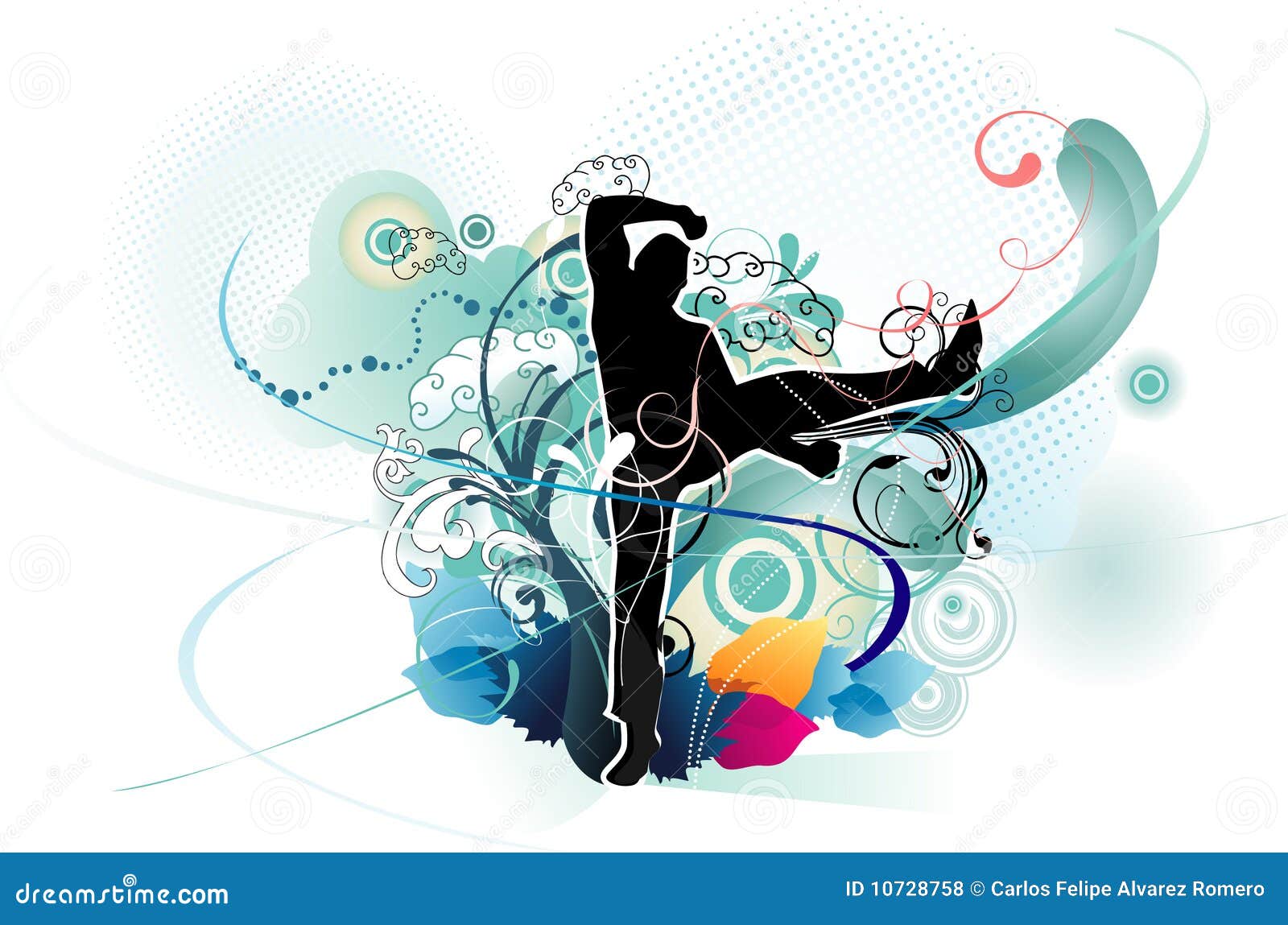 Active People Vector Illustration Stock Vector - Illustration of lines ...