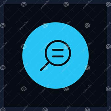 Active Real Size Zoom Button UI Element Template Stock Vector - Illustration of sign, active ...