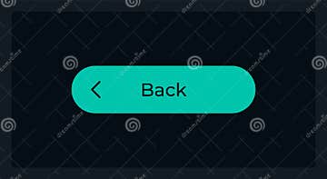 Active Return Button UI Element Template Stock Vector - Illustration of sign, back: 263986704