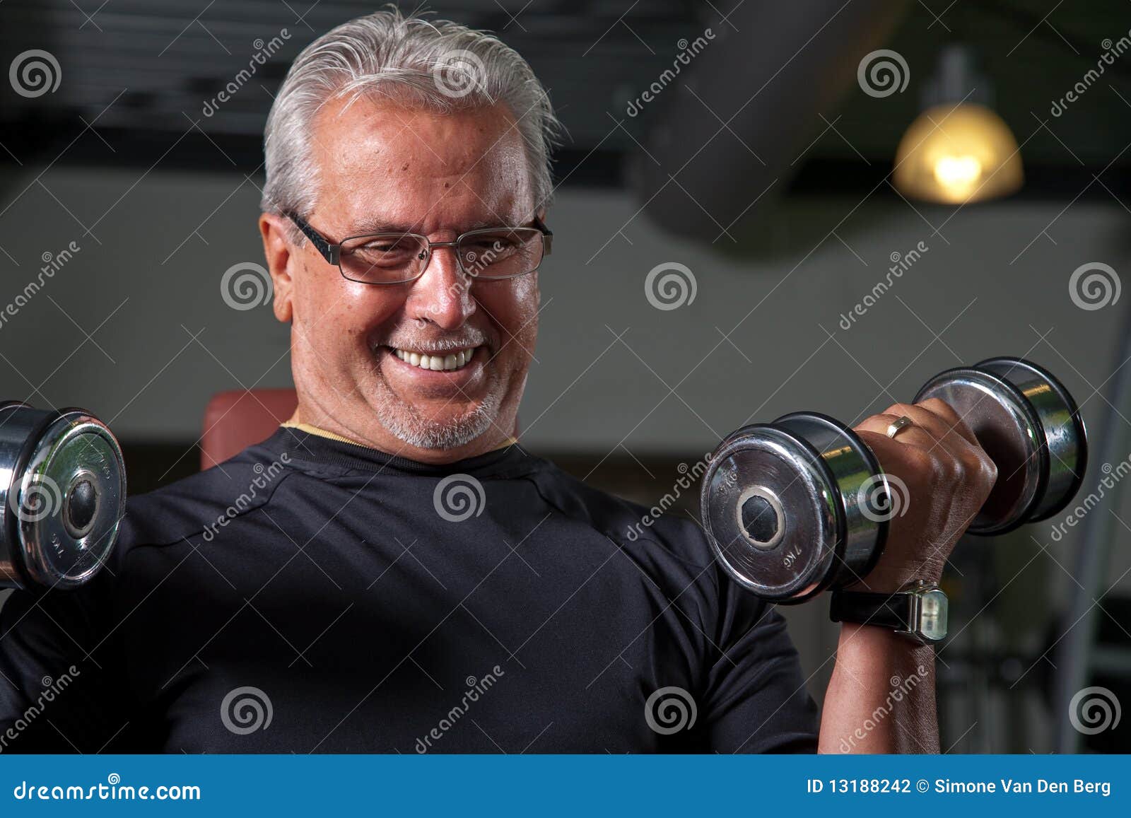 Active senior man stock photo. Image of healthy, mature - 13188242