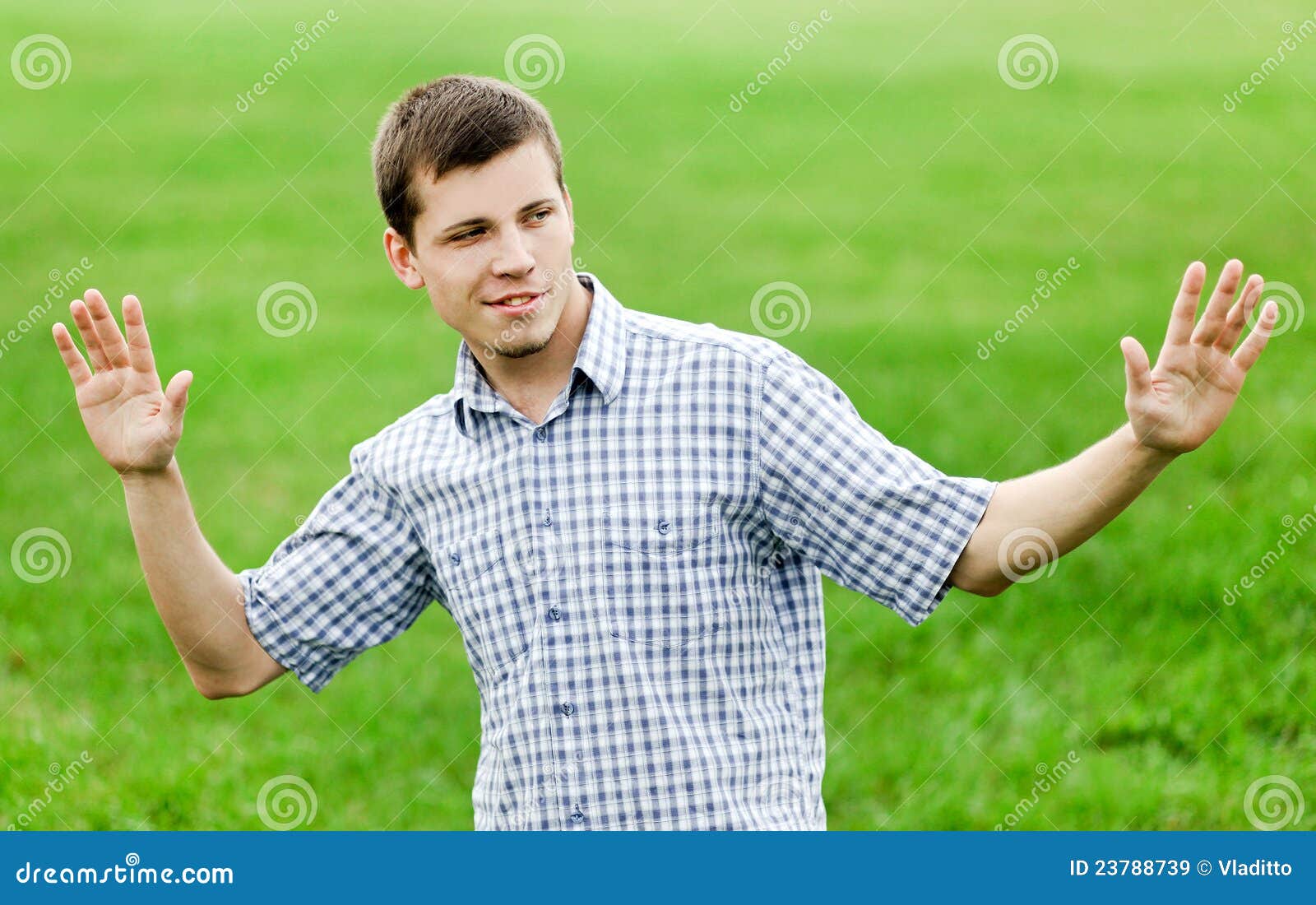 Active smiling young man stock image. Image of happy - 23788739