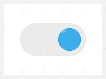 Active Toggle Button UI Element Template Stock Vector - Illustration of toggle, template: 264139763