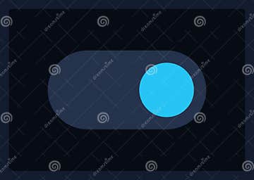 Active Toggle Button UI Element Template Stock Vector - Illustration of flat, template: 263986315