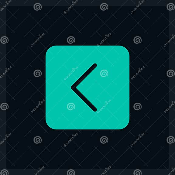 Active Undo Button UI Element Template Stock Vector - Illustration of ...