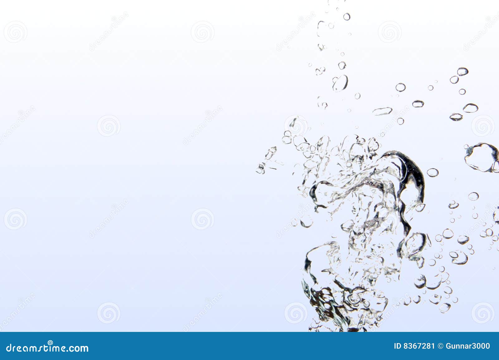 Active water background stock image. Image of power, blue - 8367281