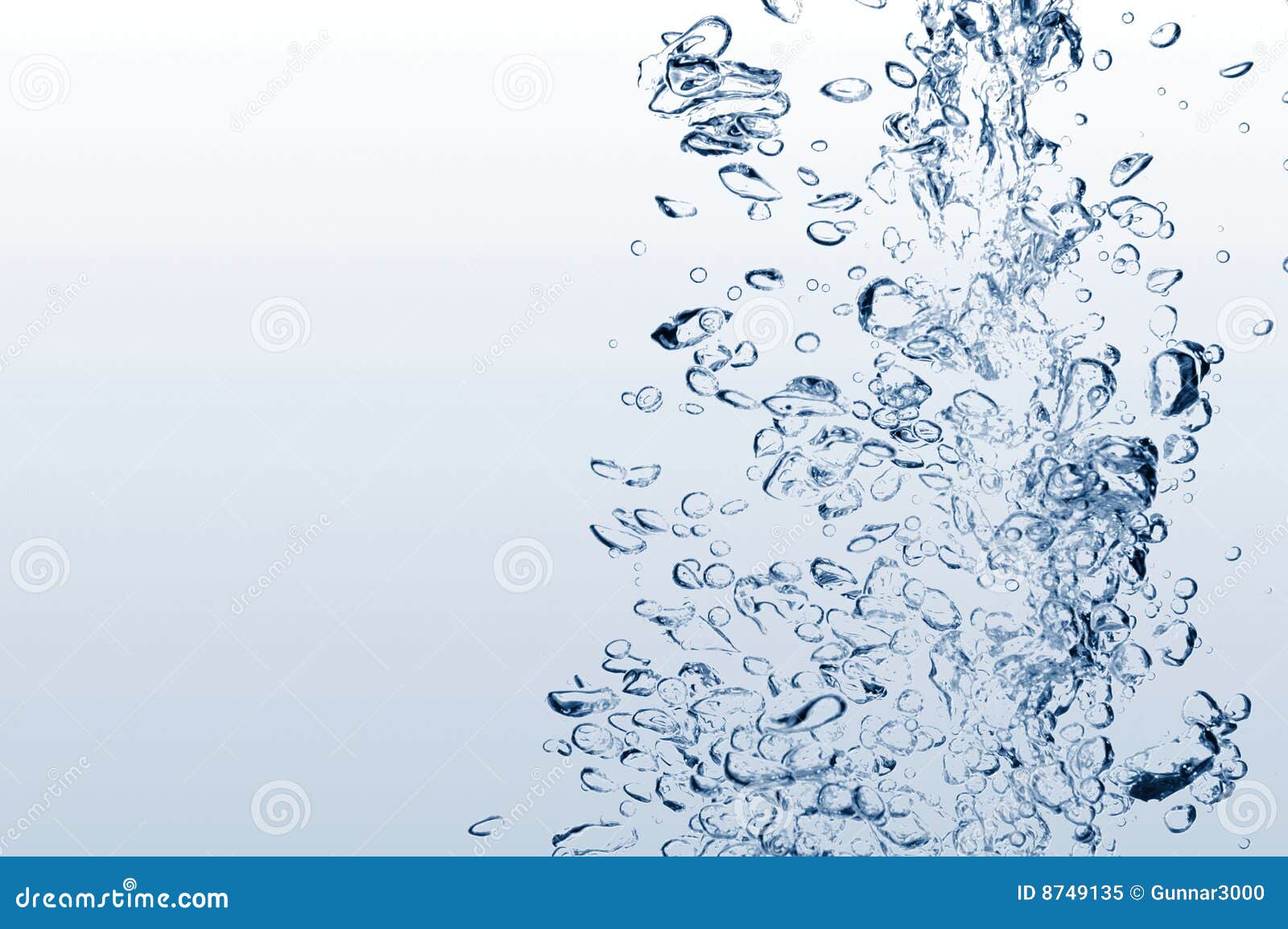 Active water background stock image. Image of boiling - 8749135