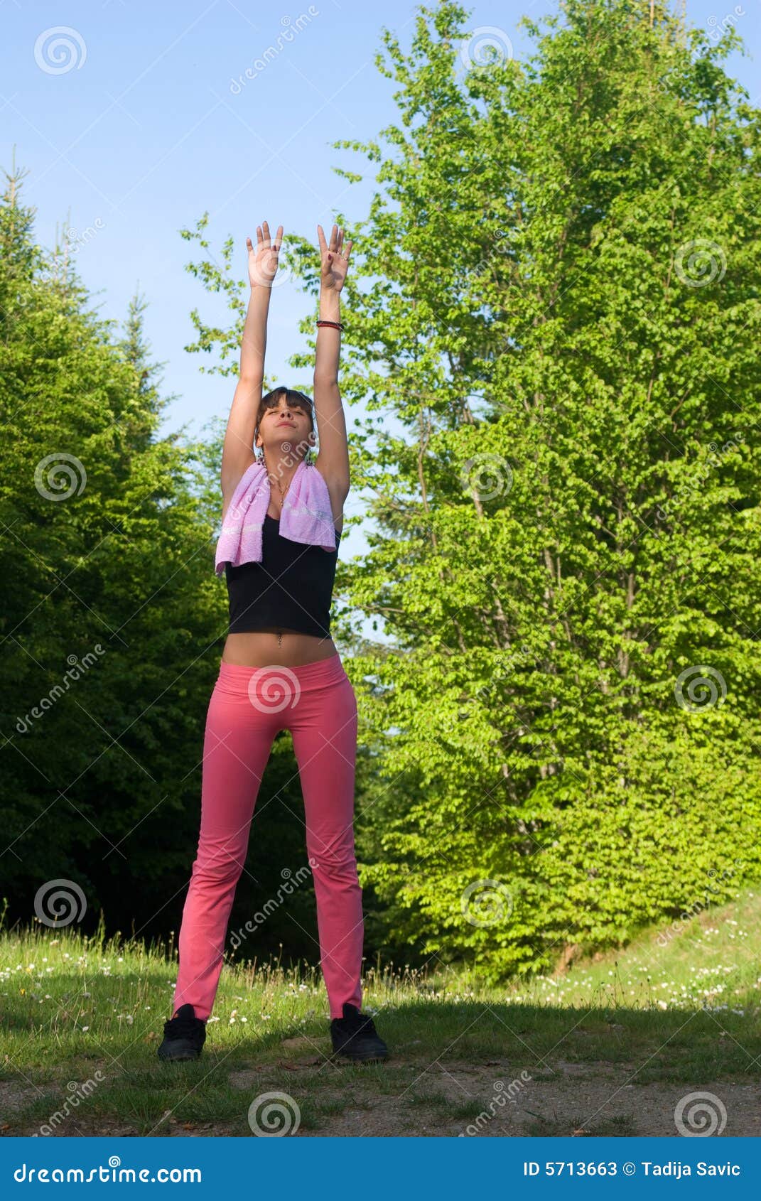 Active woman stock image. Image of champion, athlete, perfect - 5713663