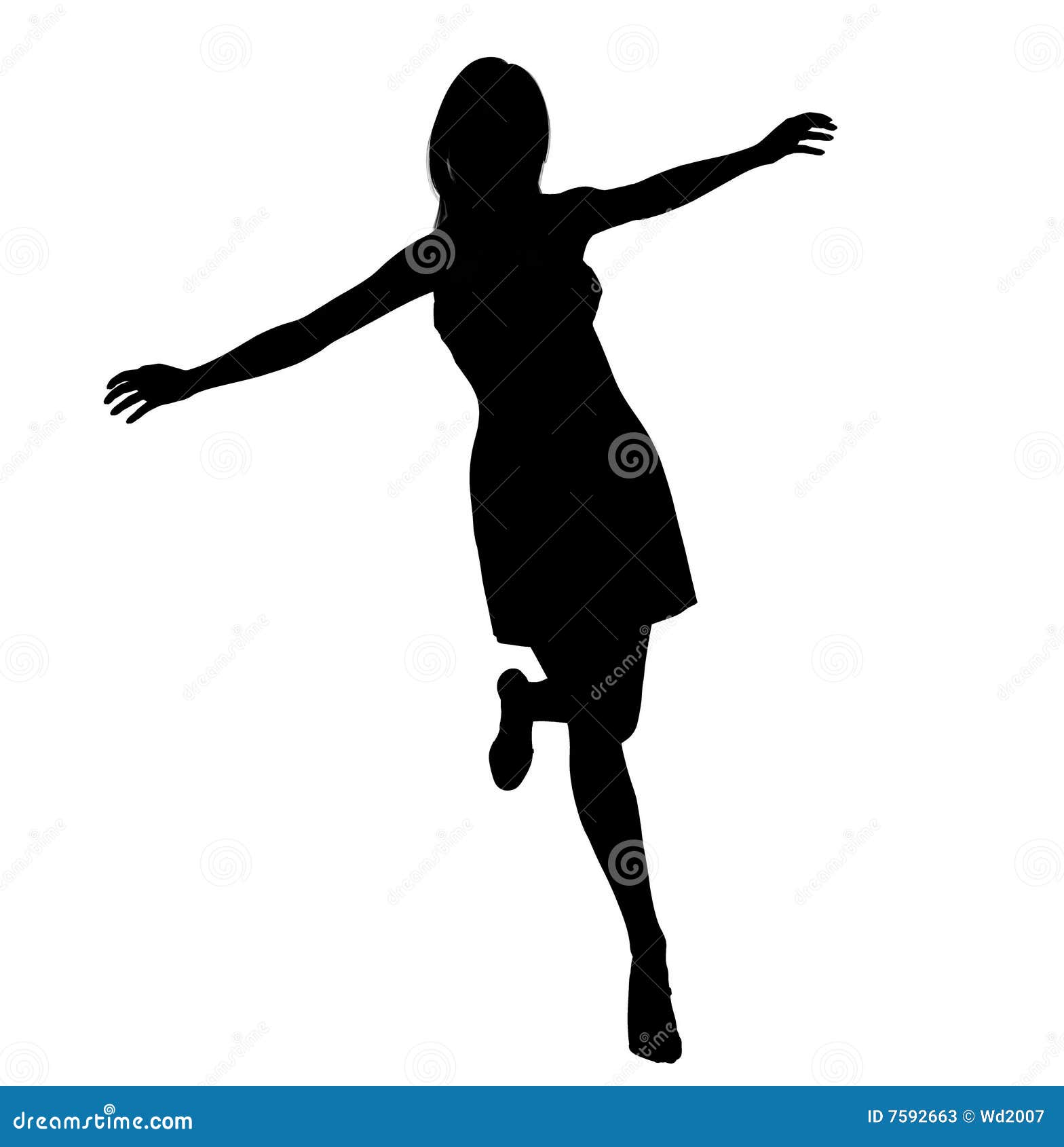 Active woman illustration stock illustration. Illustration of cool ...
