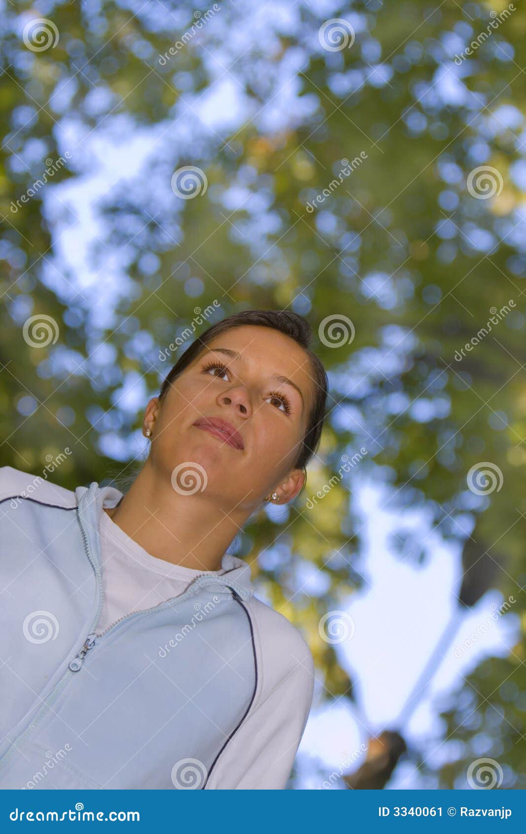 Active woman portrait stock image. Image of adult, person - 3340061