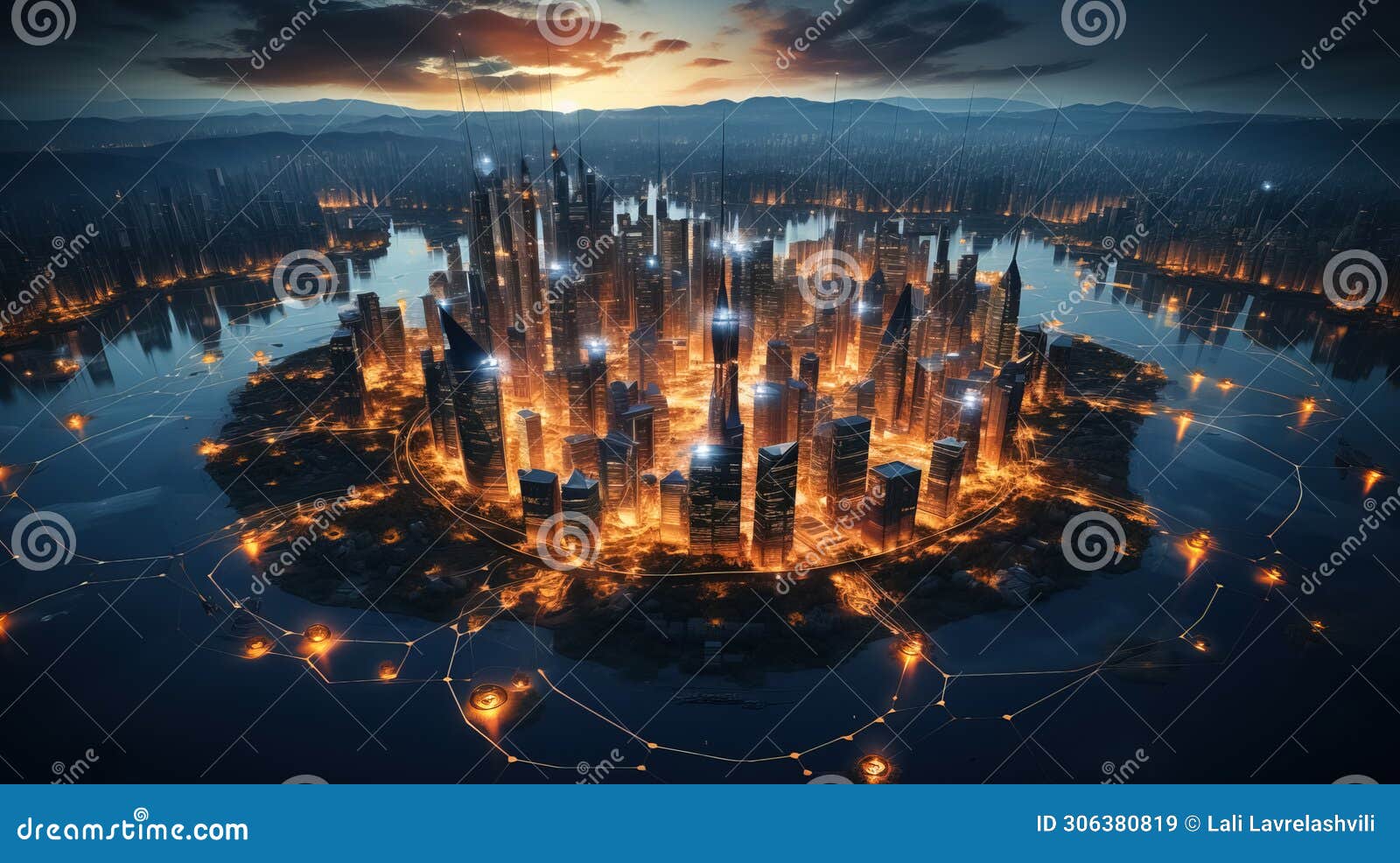 Active World Trade, World Market. Global Electronics Market, Shining ...