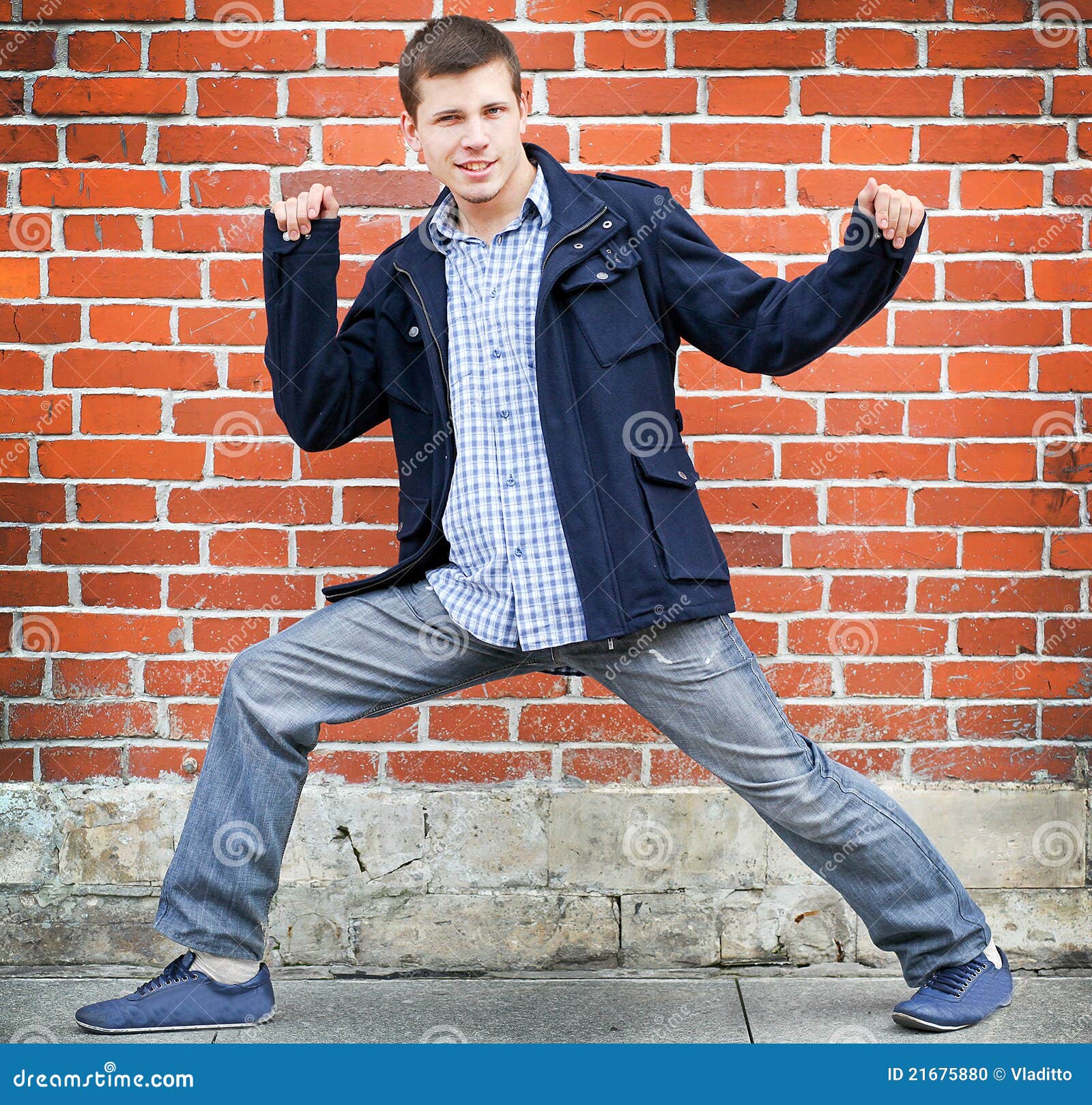 Active young man posing stock photo. Image of happy, city - 21675880