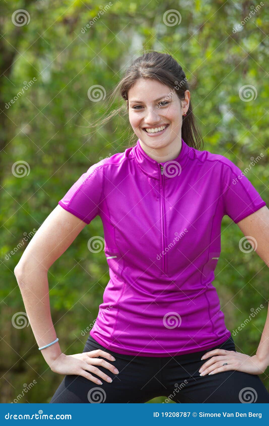 Active young woman stock image. Image of outdoors, women - 19208787