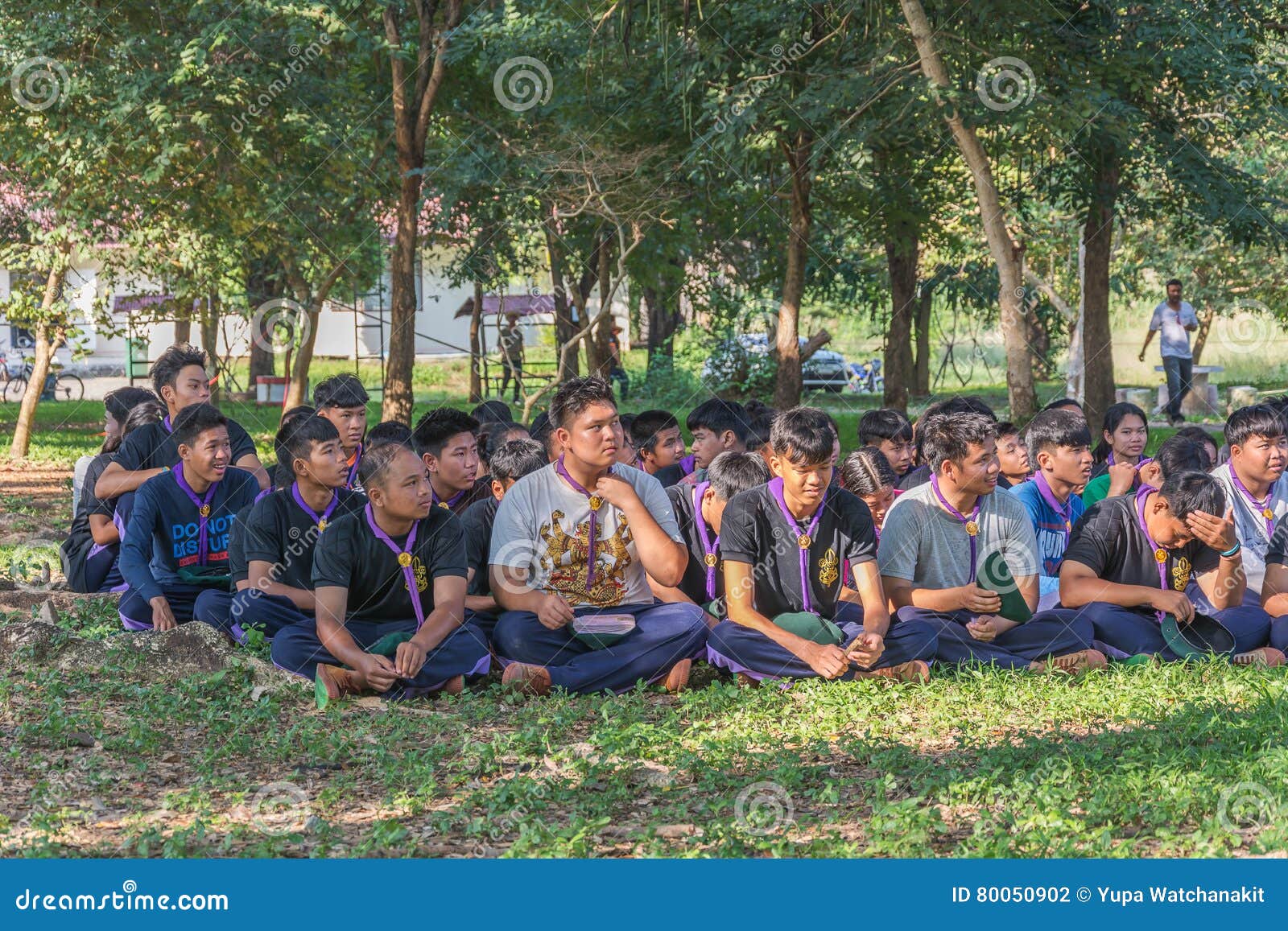 Actividades Al Aire Libre De Los Boy Scout Fotografía editorial ...