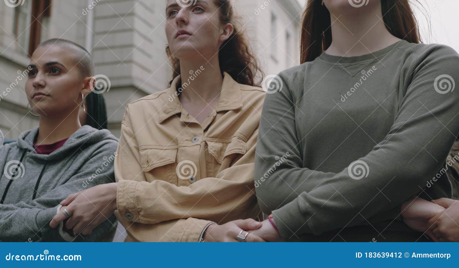 Activists Protesting Silently Stock Footage - Video of group ...