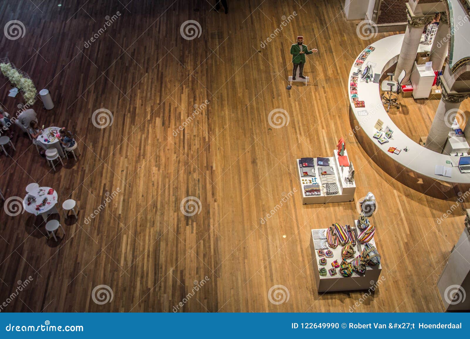 Activities in the Main Hall at the Tropenmuseum at Amsterdam the ...