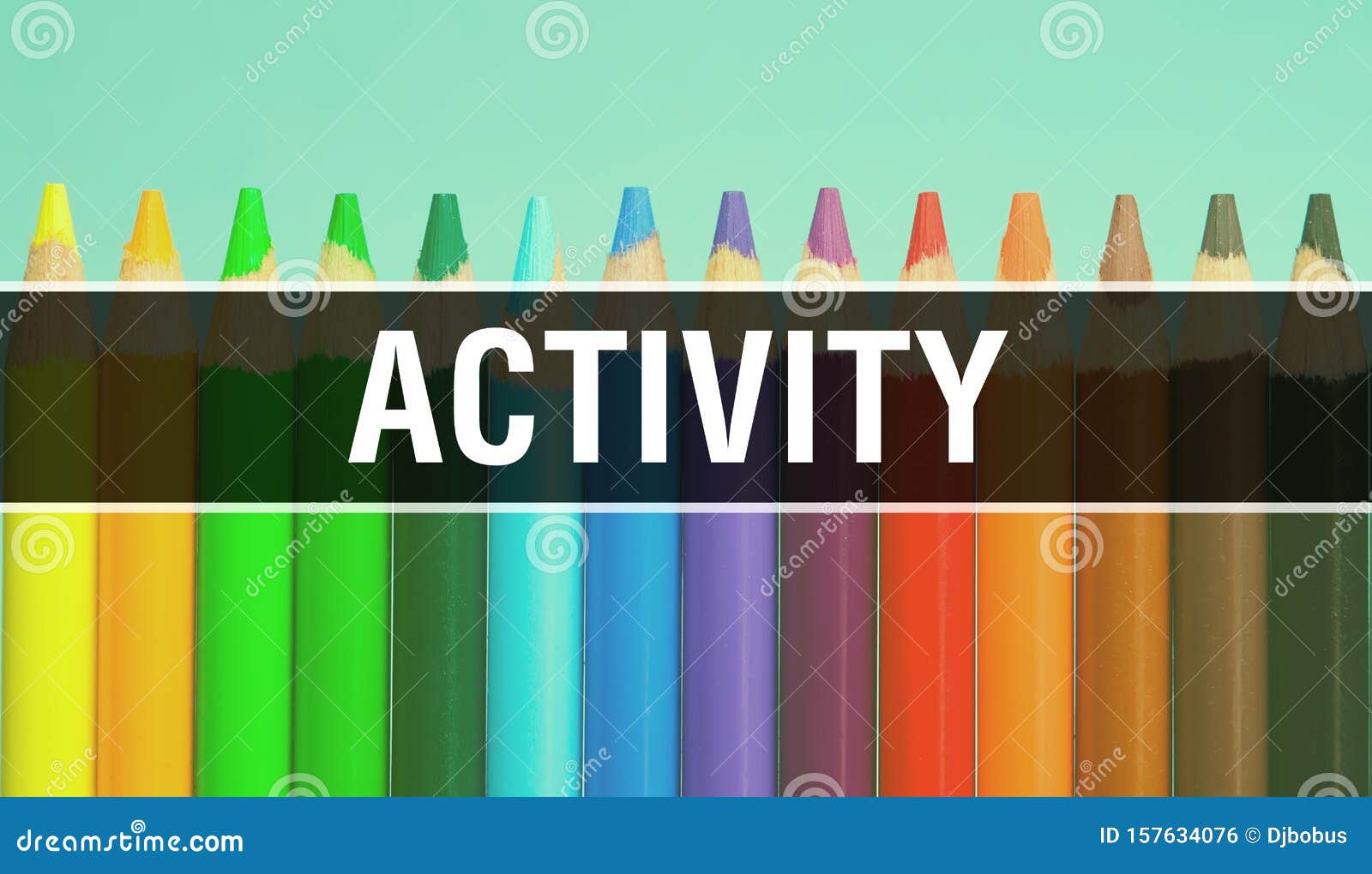 Activity Concept with Education and Back To School Concept. Creative ...