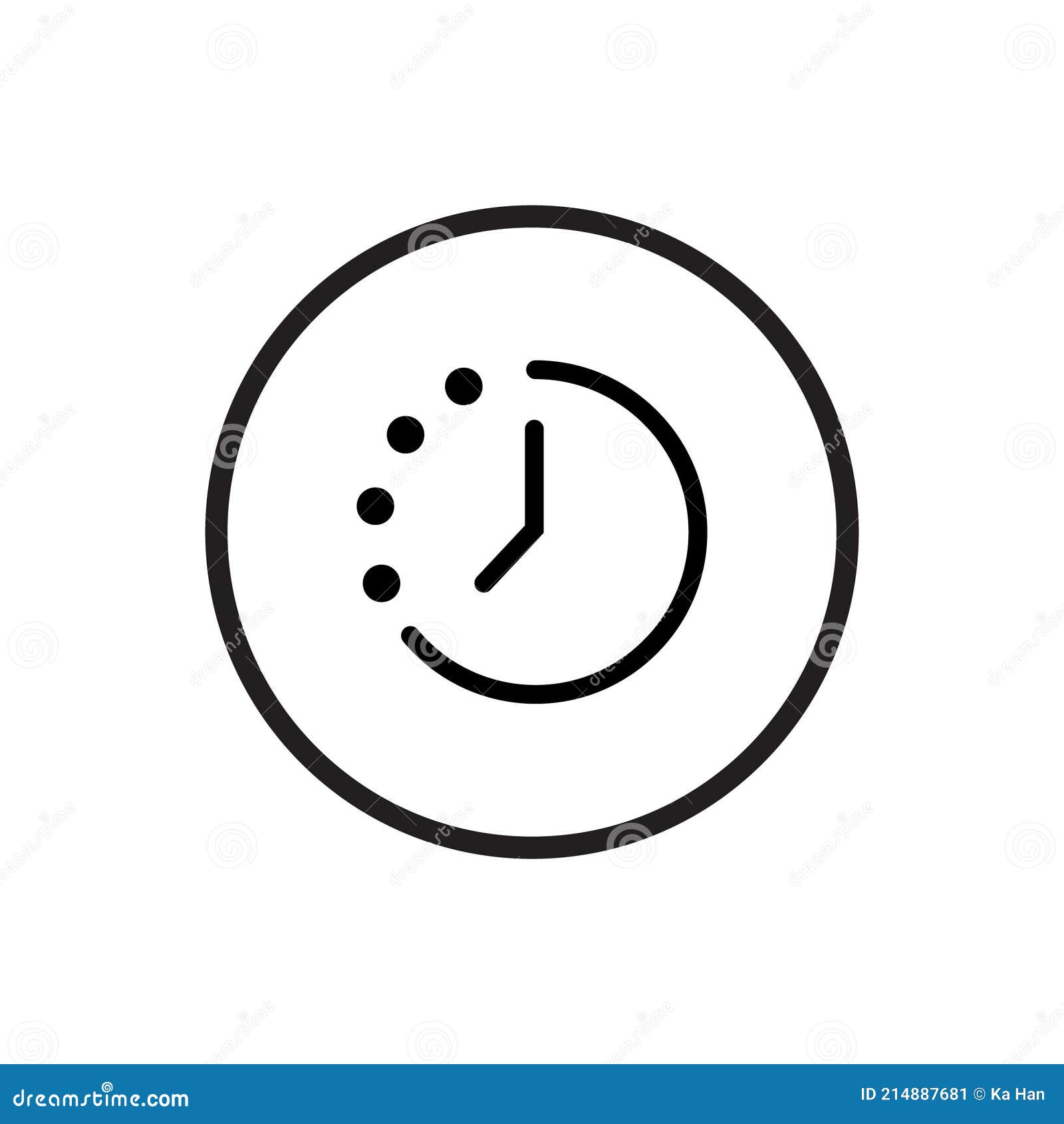 Activity Icon Vector in Line Style. History Symbol Image Stock Vector ...