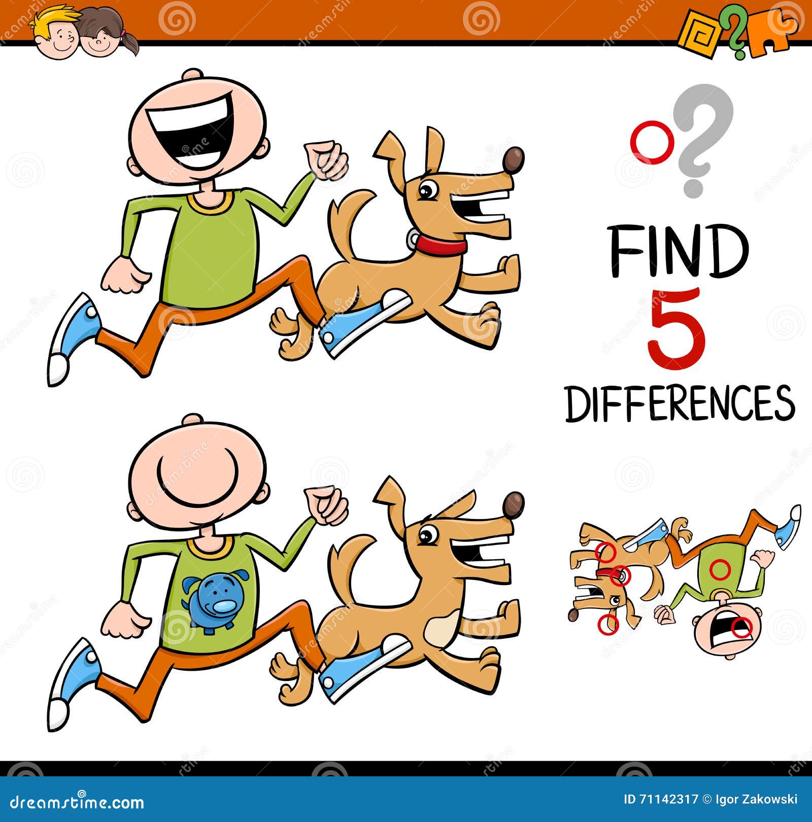 Activity task for children stock vector. Illustration of activity ...