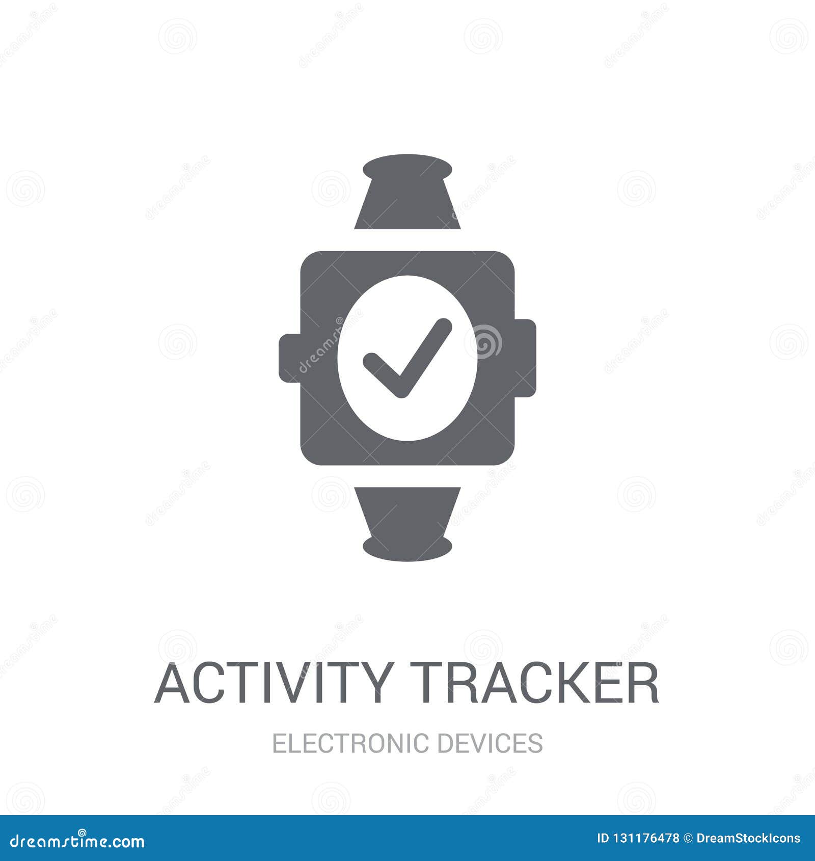 Activity Tracker Icon. Trendy Activity Tracker Logo Concept on W Stock ...