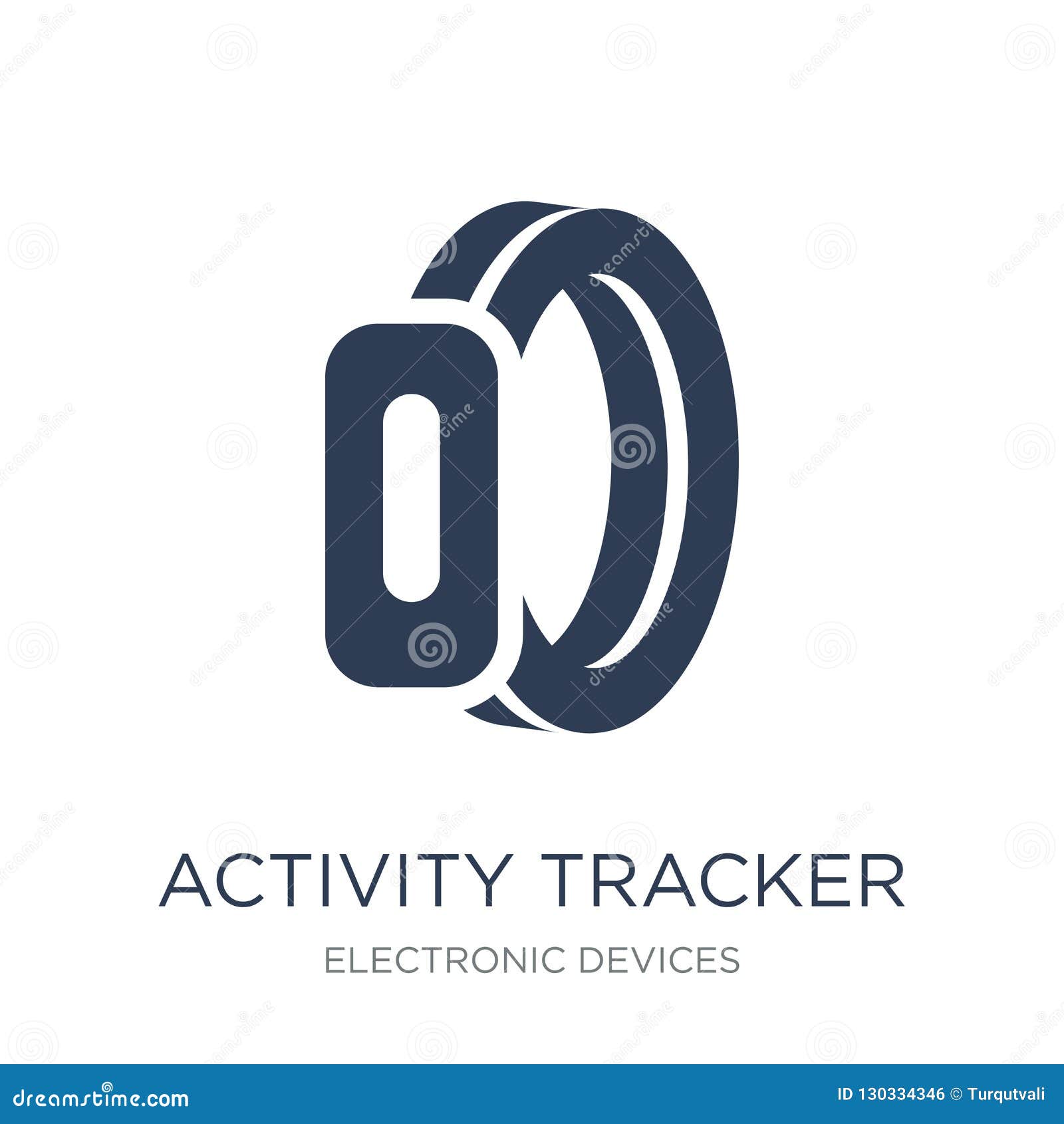 Activity Tracker Icon. Trendy Flat Vector Activity Tracker Icon Stock ...