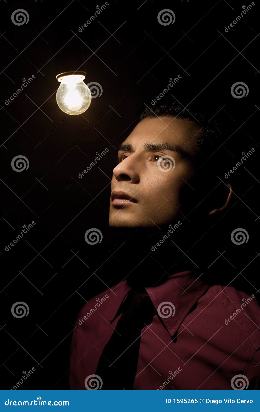 Actor stock image. Image of gloomy, actor, dramatic, inspired - 1595265