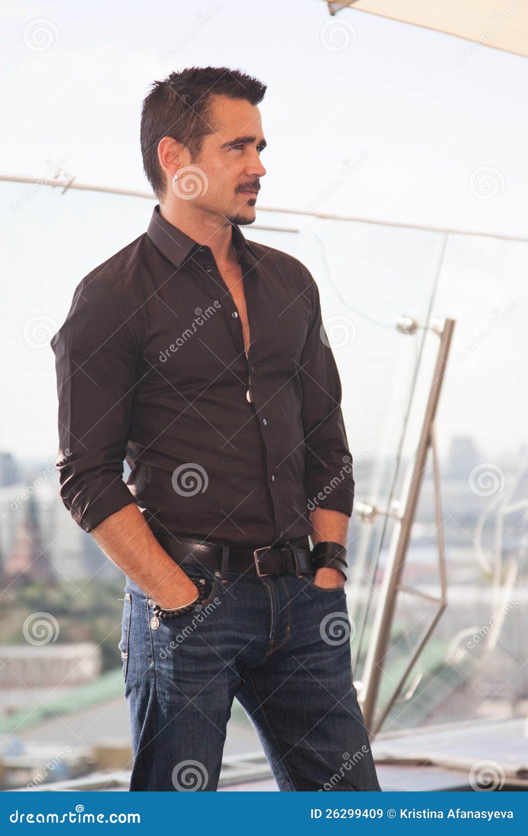 Actor Colin Farrell editorial stock image. Image of portrait - 26299409