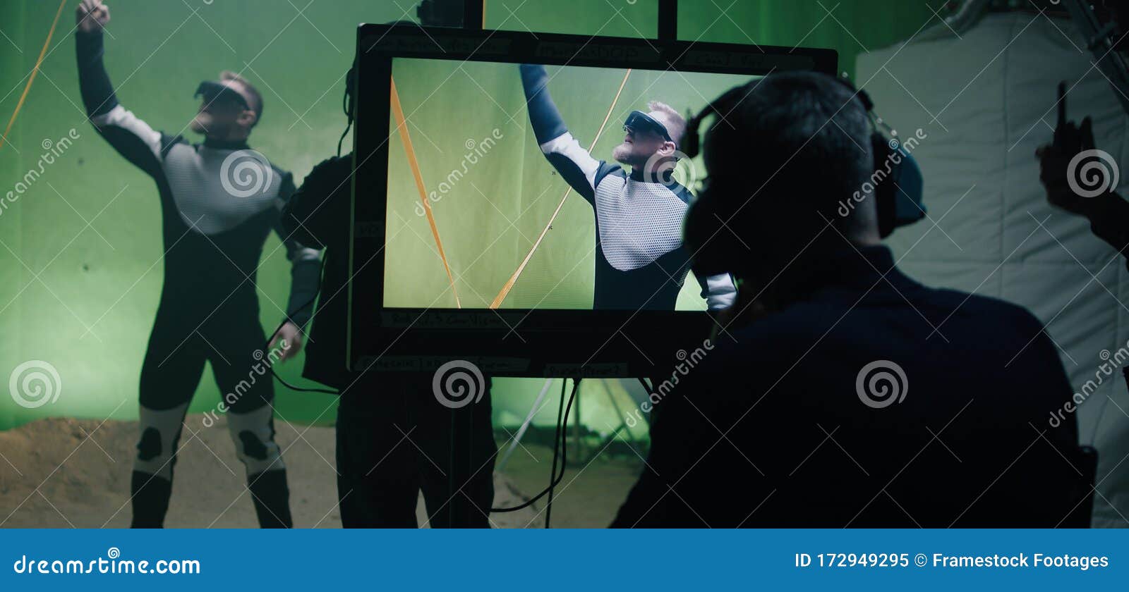 Actor Forgetting Lines during Shooting of Scene Stock Image - Image of ...