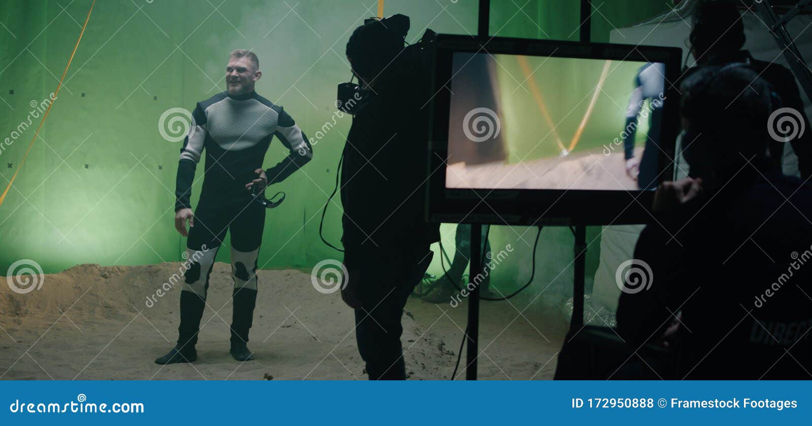 Actor Forgetting Lines during Shooting of Scene Stock Photo - Image of ...