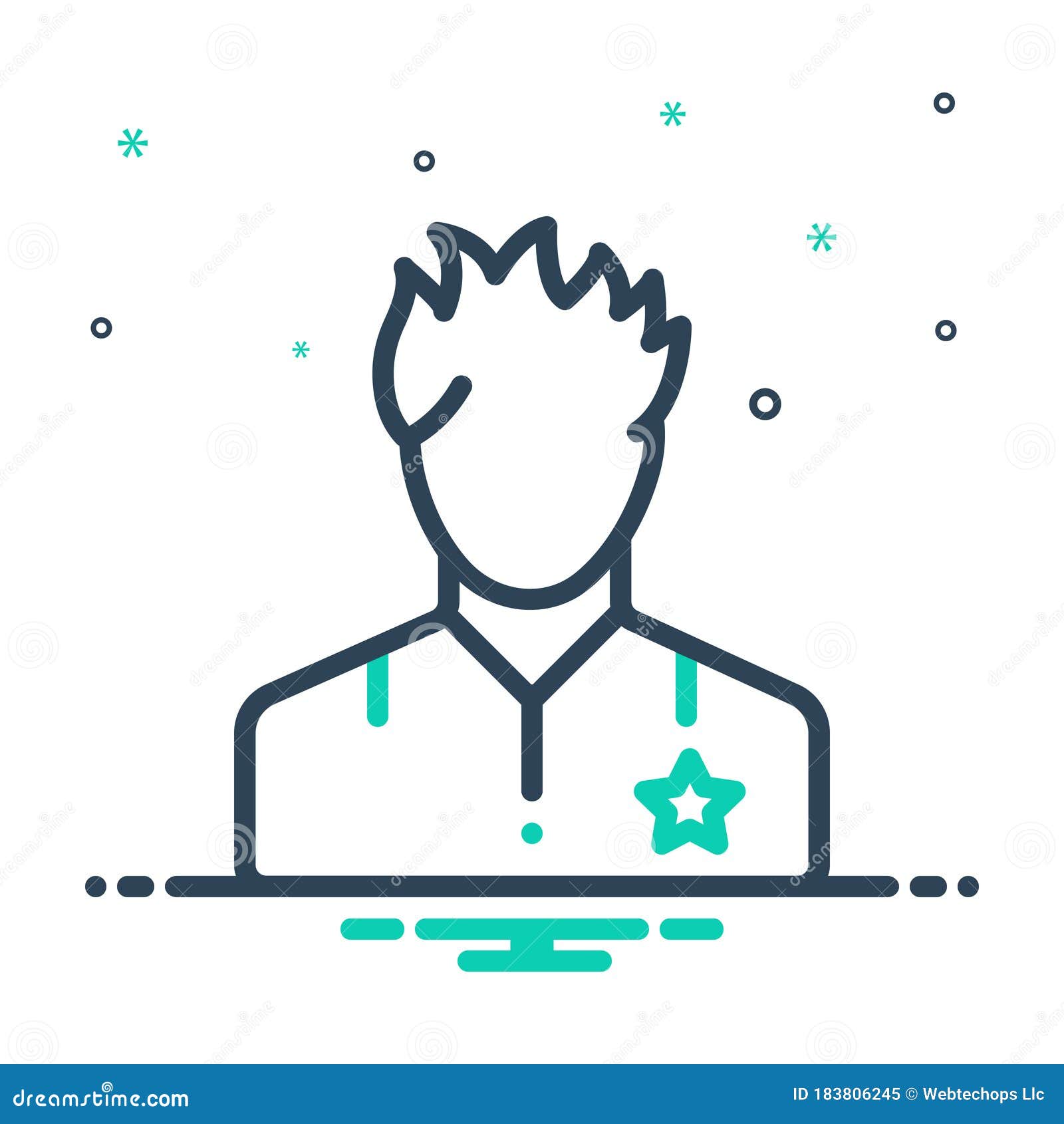 Mix Icon for Actor, Best and Celebrity Stock Vector - Illustration of ...