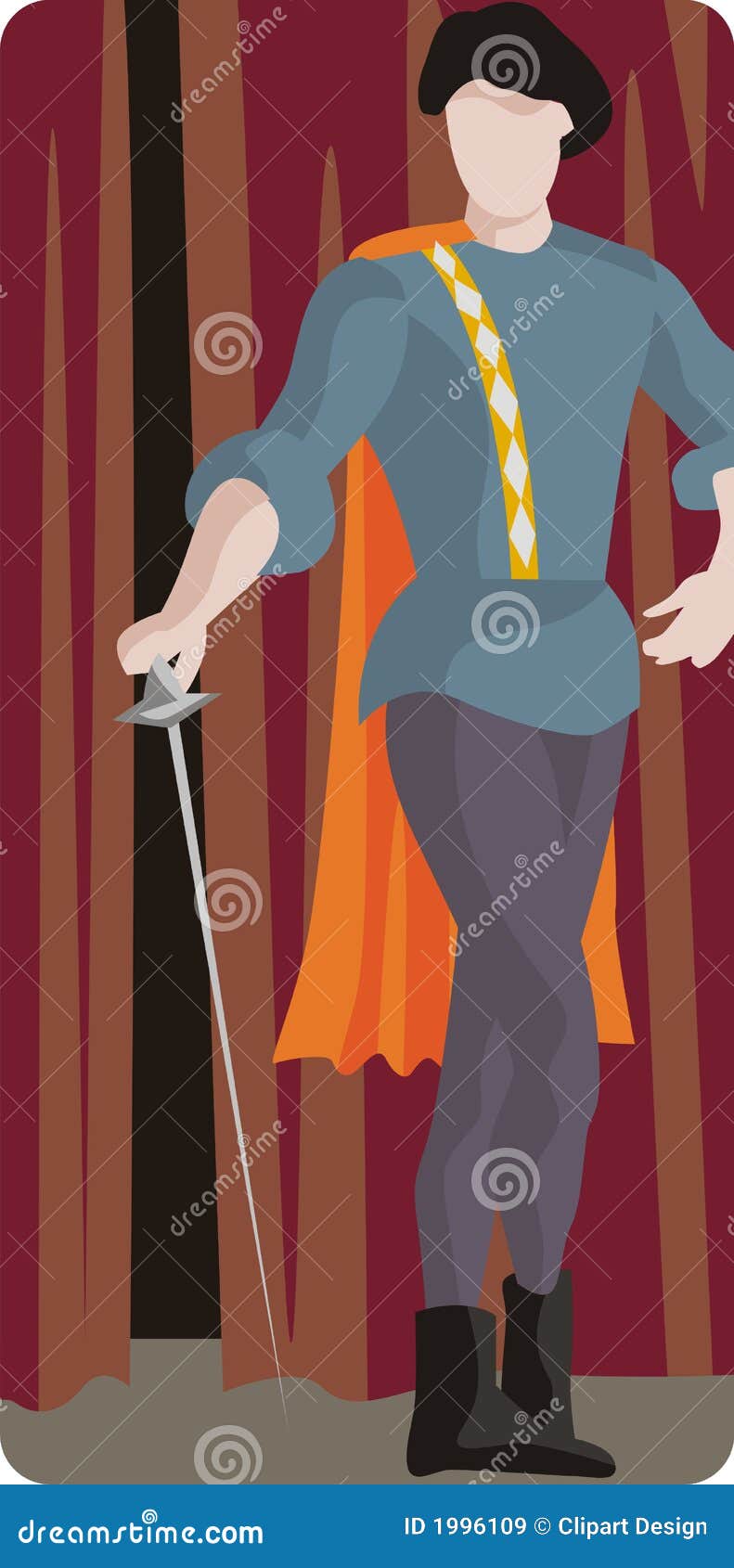 Actor Illustration Cartoon Vector | CartoonDealer.com #1996119